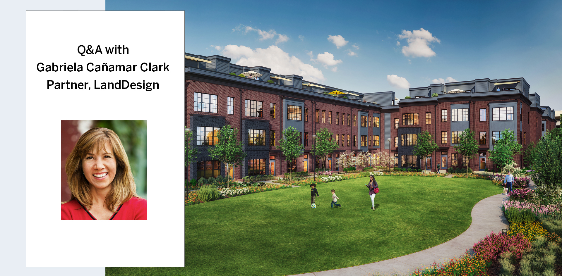 How landscape design fosters community